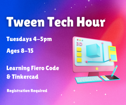 Tween Tech Hour | Benbrook Public Library